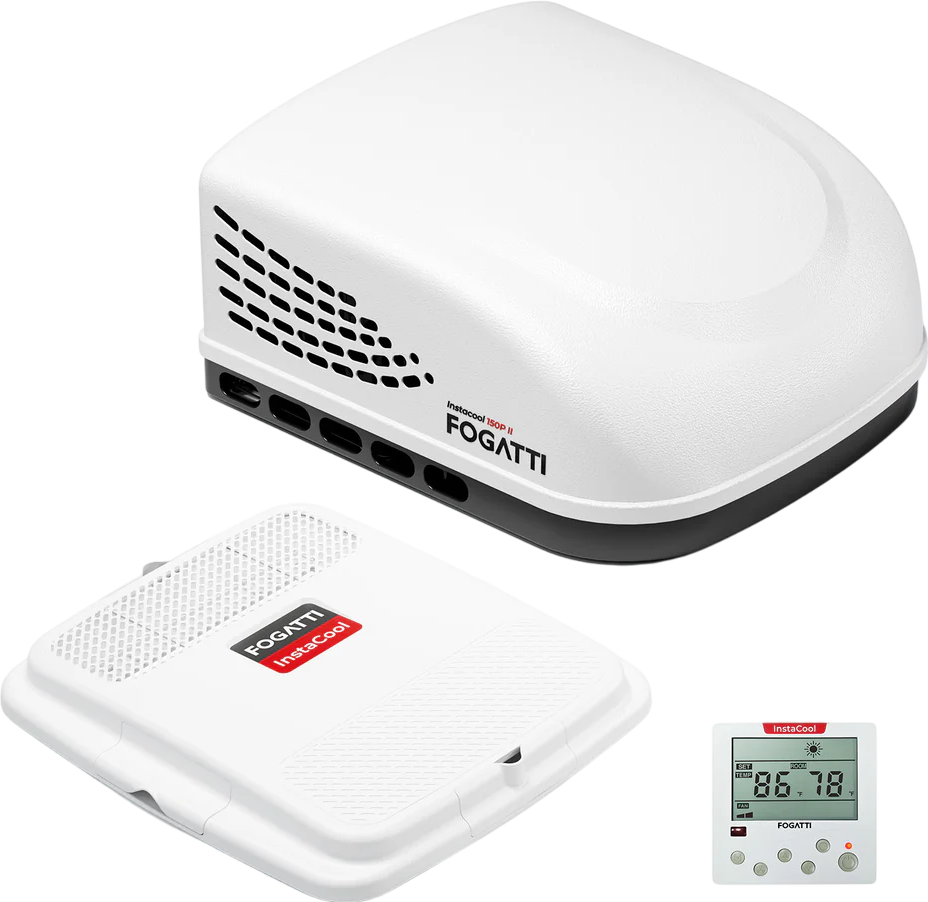 Fogatti InstaCool 150P II RV Rooftop Air Conditioner Heat & Cool Non-D ...