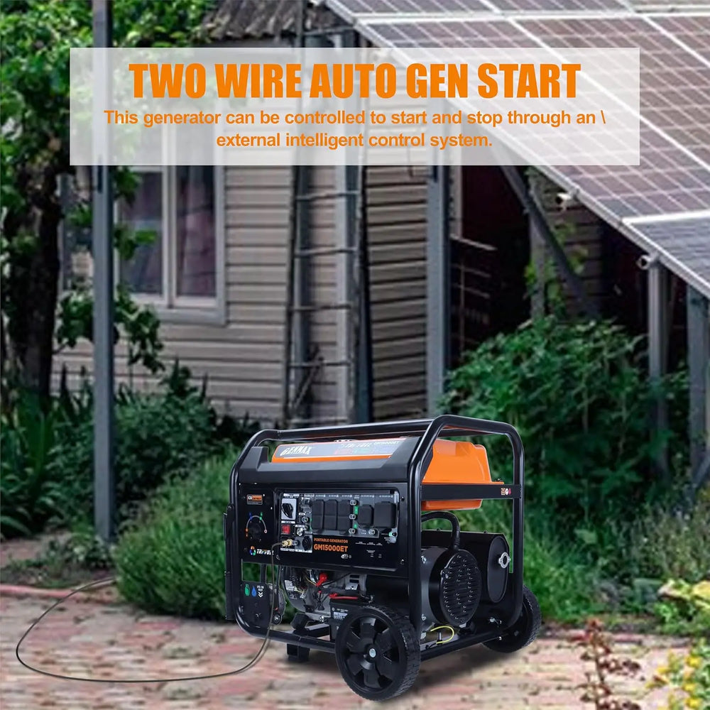GENMAX GM15000ET 11000W/15000W Generator Tri-Fuel 50A Remote Start Gas – FactoryPure
