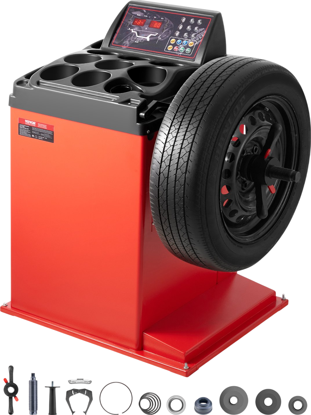 Vevor Precision Tire Balancer with 18" Spindle High Accuracy Machine N ...