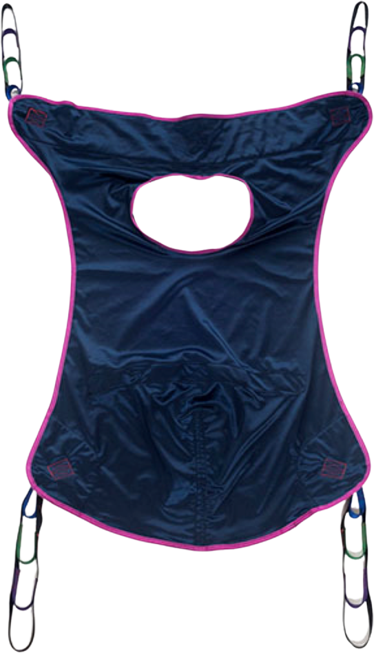 MedaCure Full Body Sling with Commode Opening for Patient Lift Univers ...