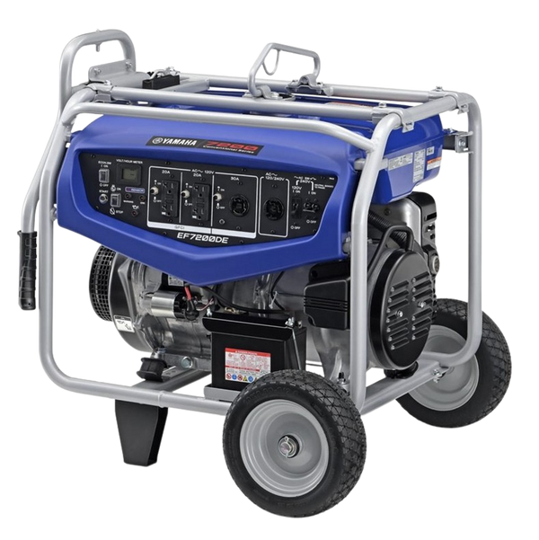 Yamaha EF7200DE 6000W/7200W Electric Start Gas Generator With CO Senso ...